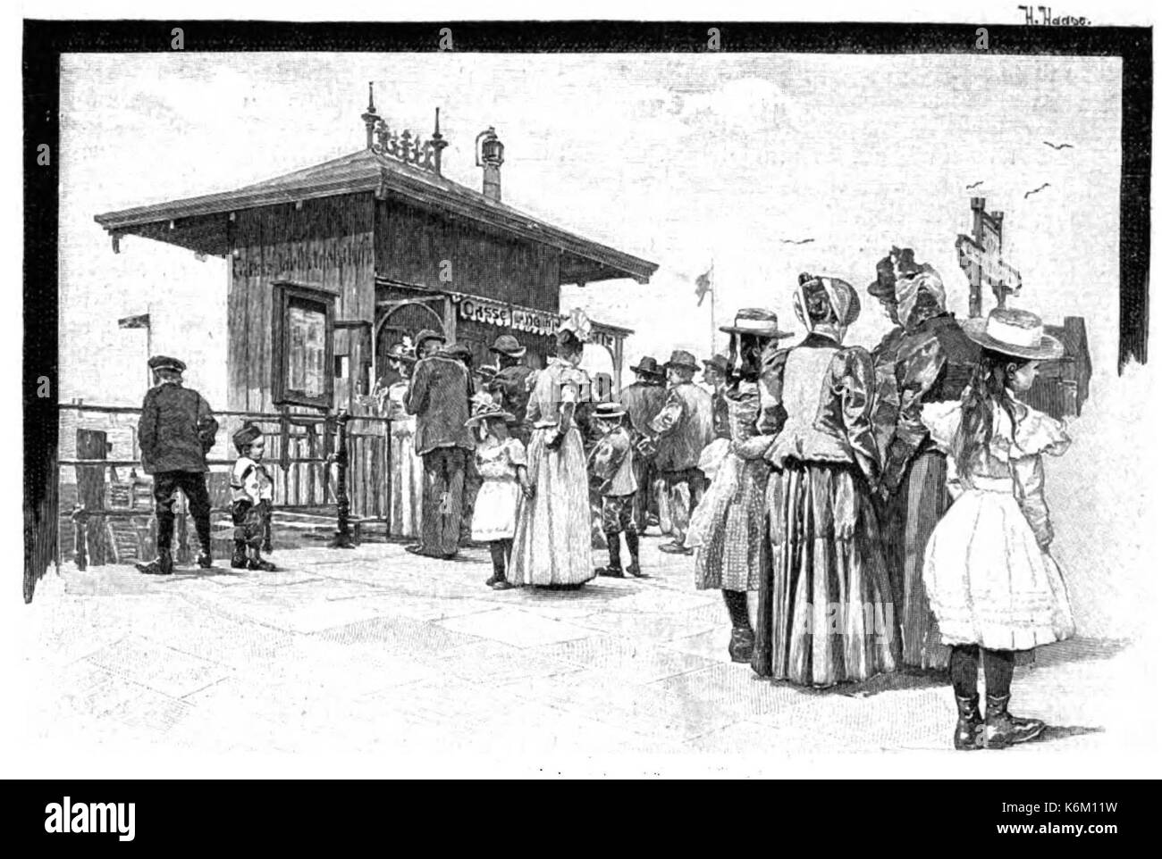 Die Gartenlaube (1899) b 0892 1 Stock Photo - Alamy