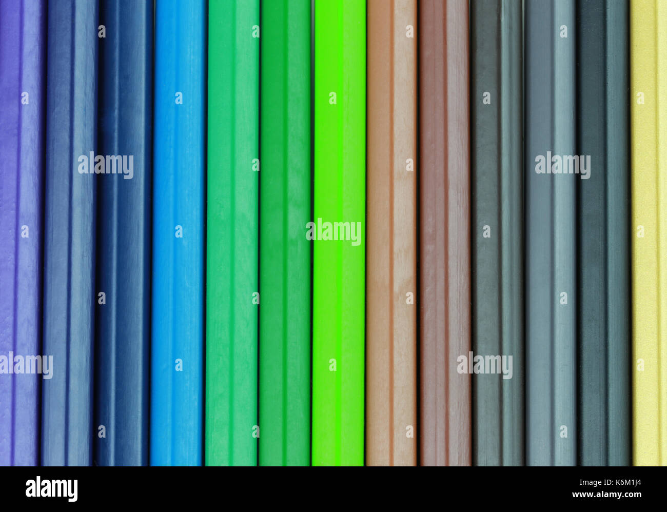 Surface of Colorful crayon background for the design concept of ...