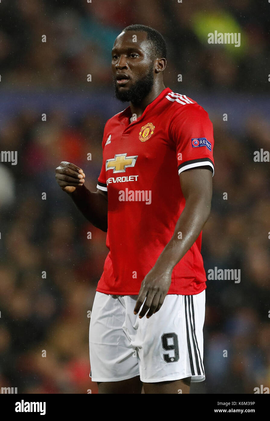 Manchester United's Romelu Lukaku during the UEFA Champions League ...