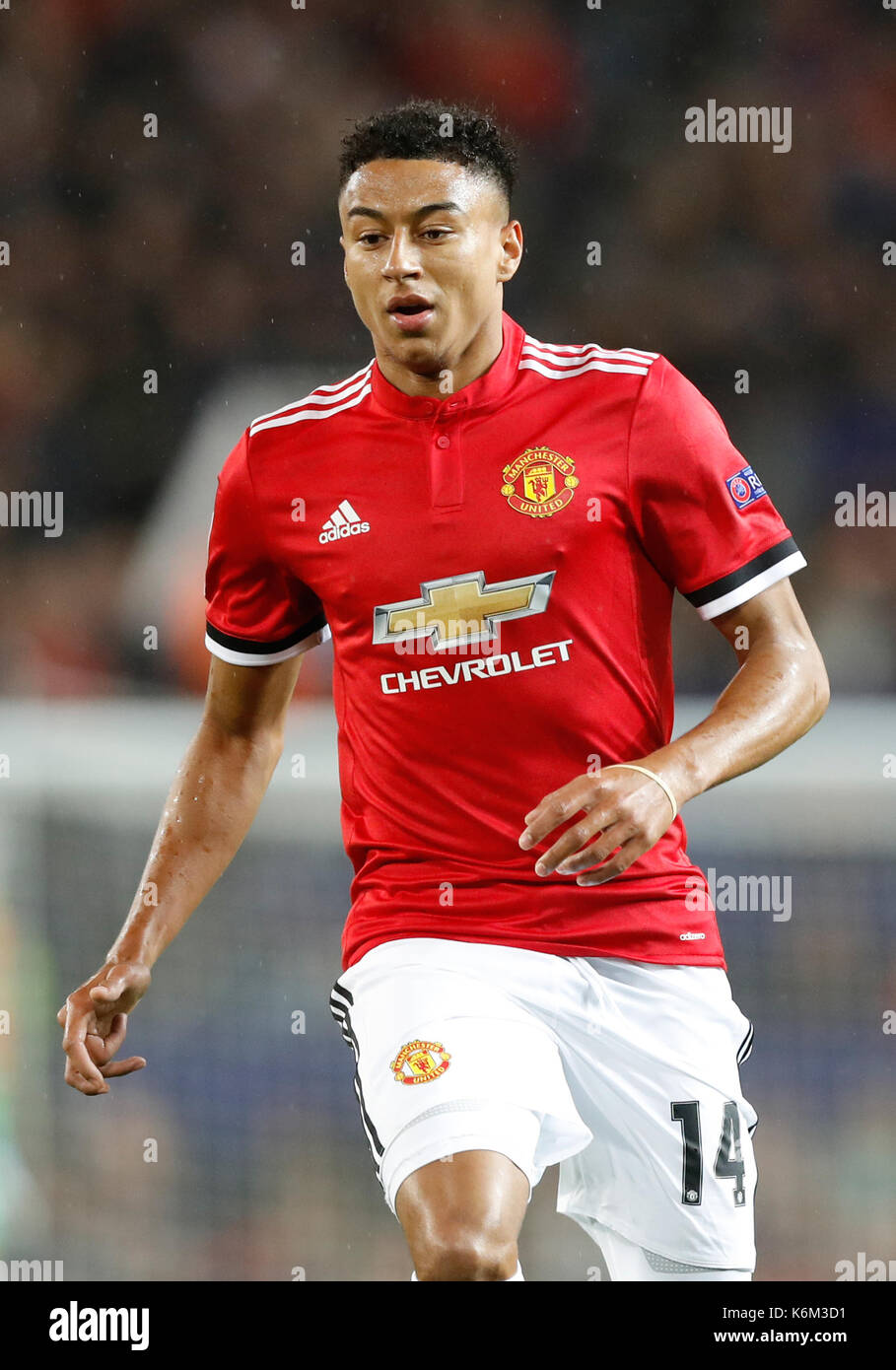 Manchester United's Jesse Lingard during the UEFA Champions League ...