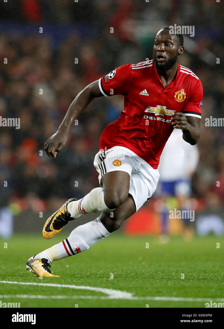 Manchester United's Romelu Lukaku during the UEFA Champions League ...
