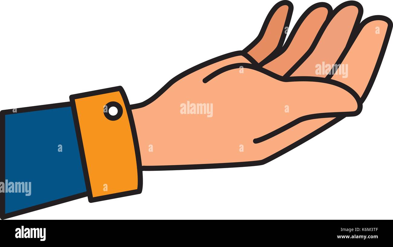 human hand receiving icon Stock Vector Image & Art - Alamy