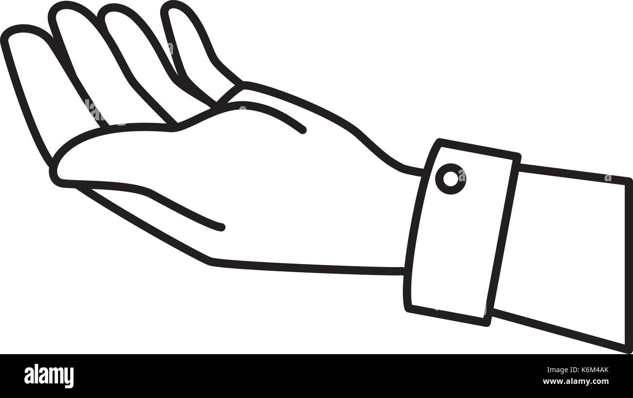 human hand receiving icon Stock Vector Image & Art - Alamy