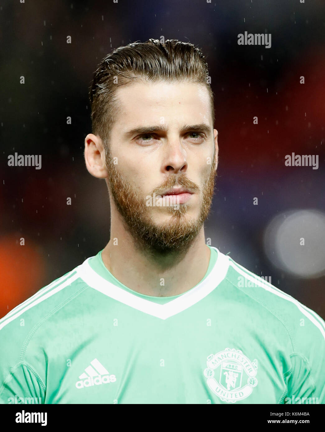 Manchester United goalkeeper David De Gea during the UEFA Champions ...