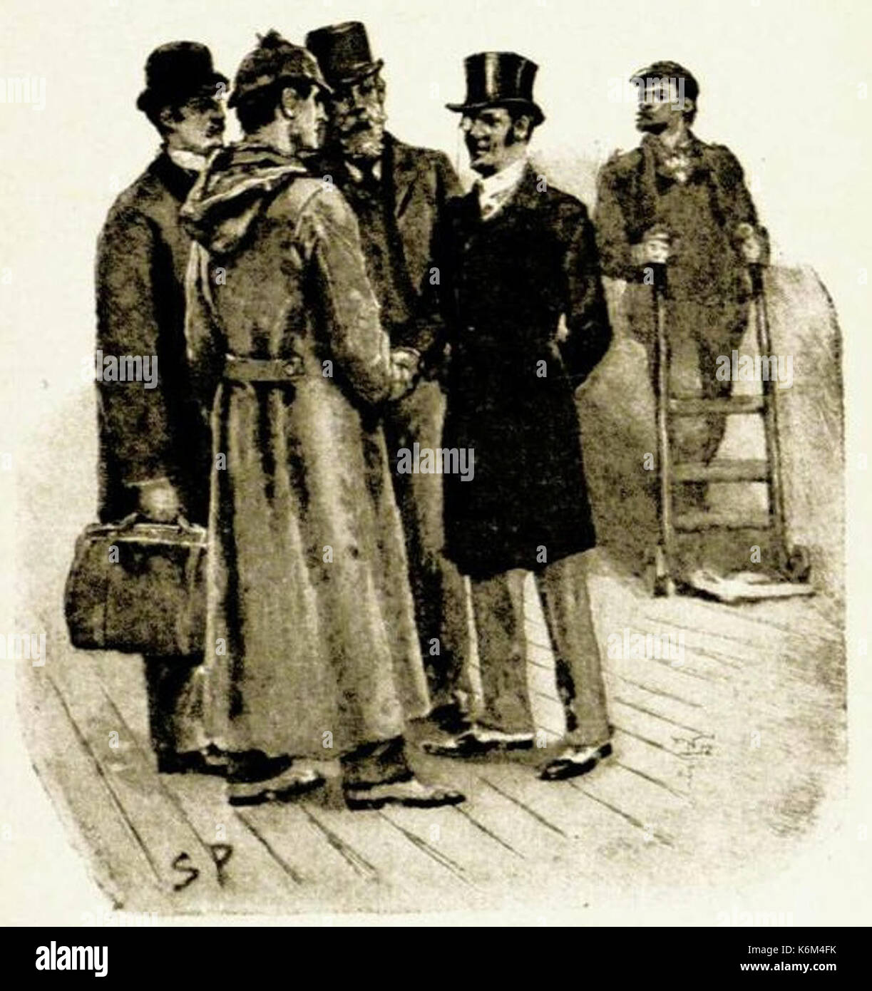 Sherlock holmes cover old hi-res stock photography and images - Alamy