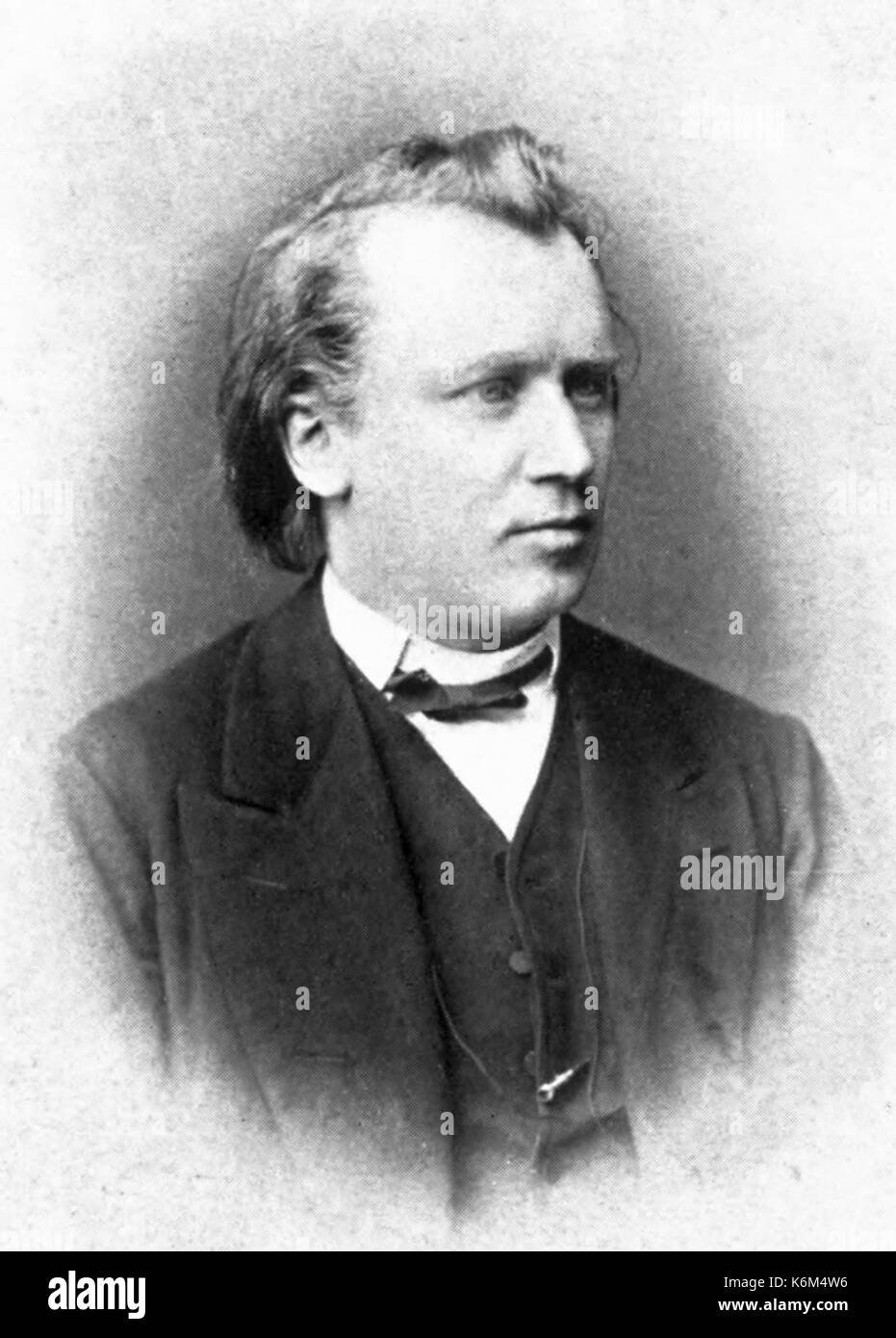 Brahms c. 1872 Stock Photo - Alamy