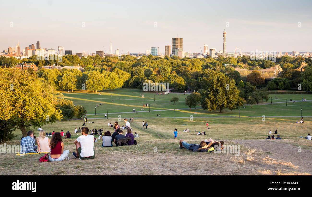 Primrose hill park in london hi-res stock photography and images - Alamy