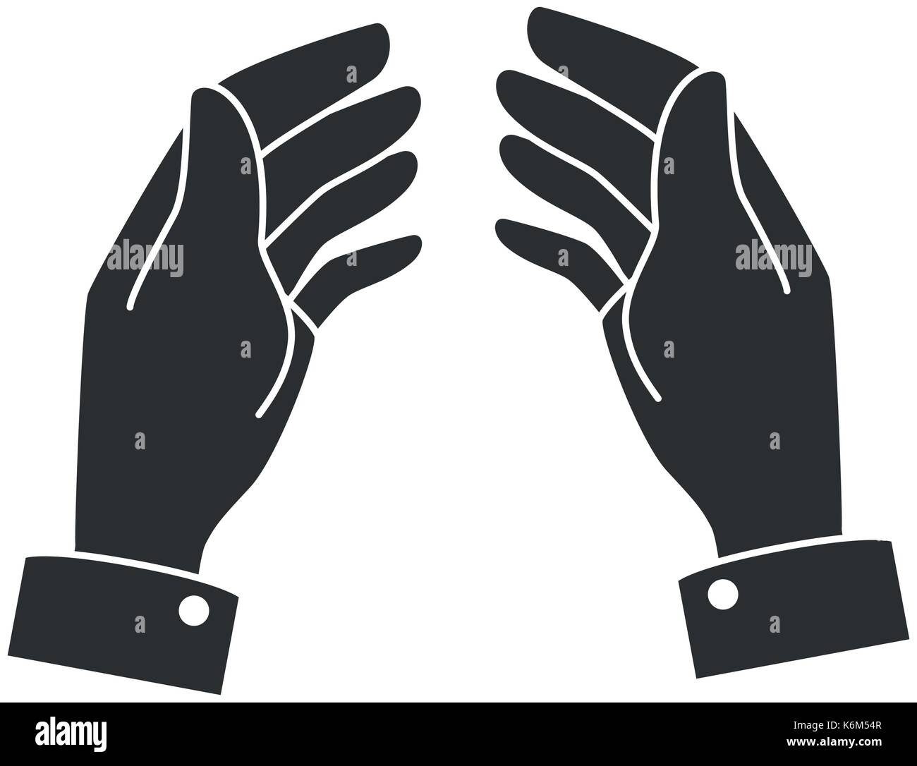 human hand catching icon vector illustration design Stock Vector Image ...