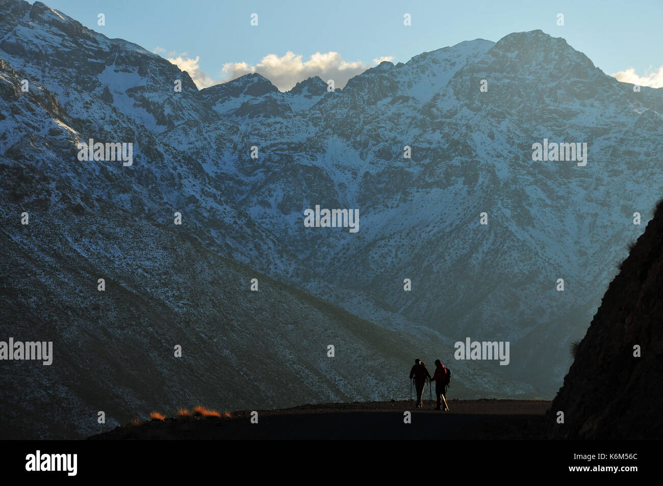 Man hike atlas mountains hi-res stock photography and images - Alamy