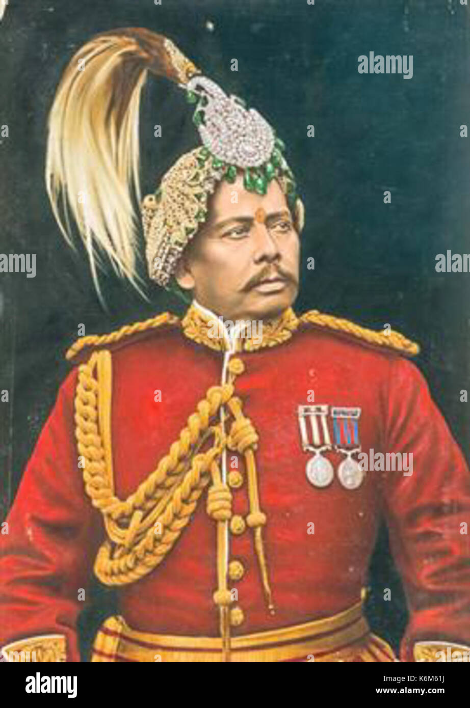 Dhir Shumsher Rana Stock Photo - Alamy