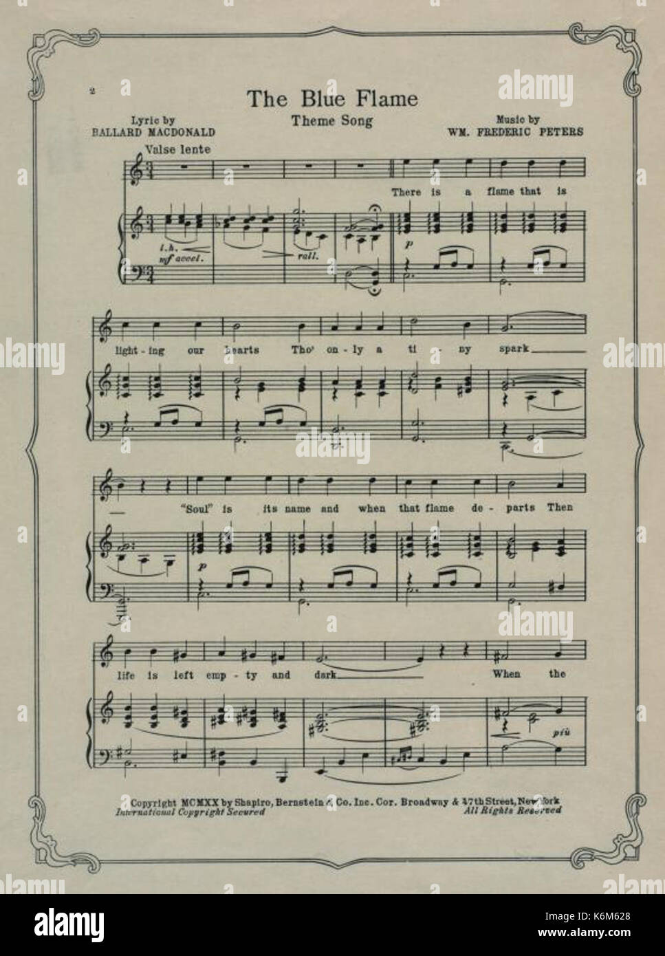 Blue Flame theme song music page 2 Stock Photo - Alamy