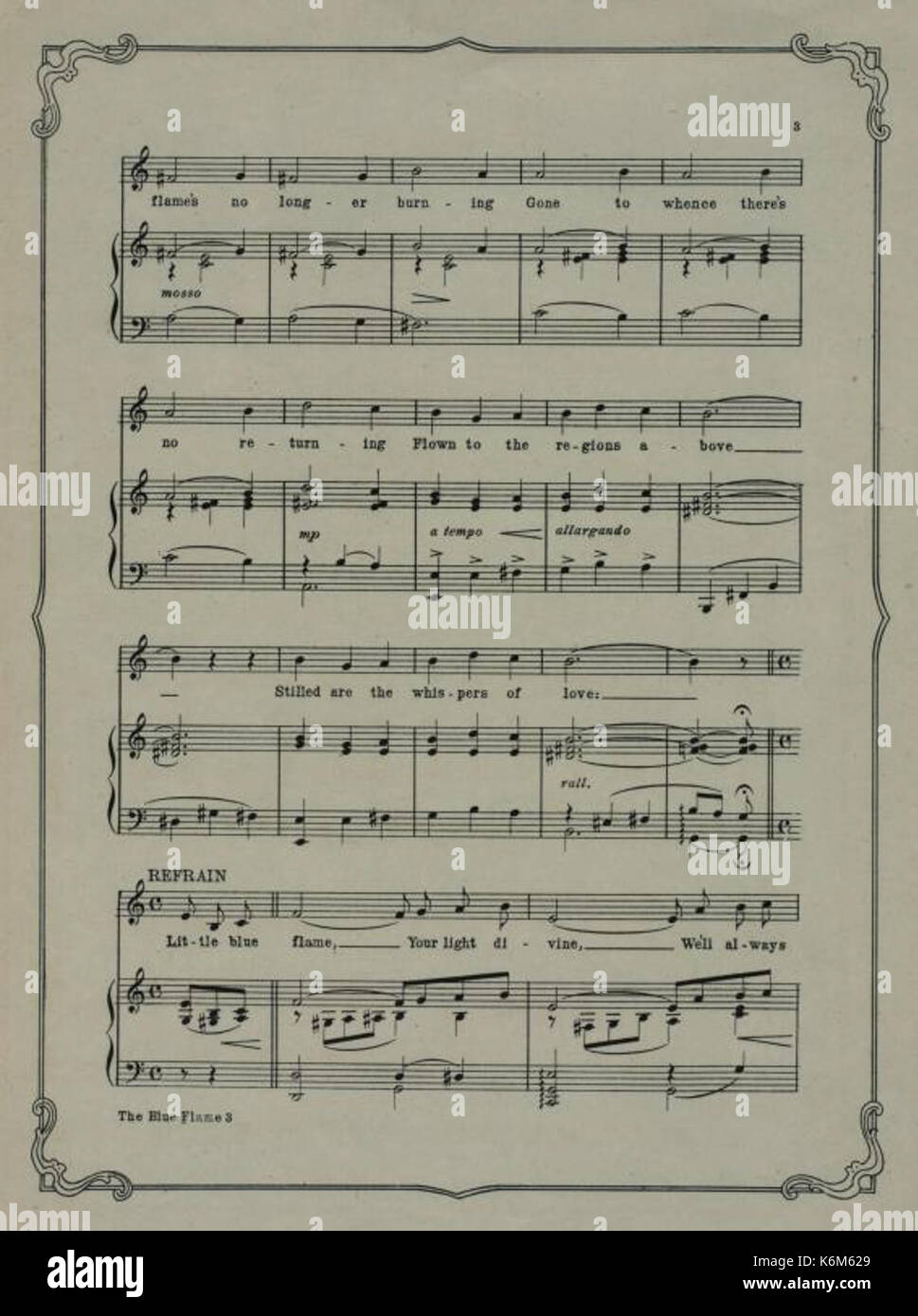 The blue flame theme song hi-res stock photography and images - Alamy