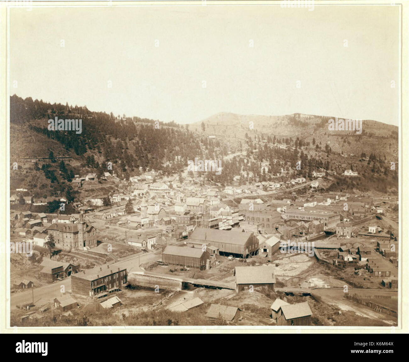 Map of deadwood hi-res stock photography and images - Alamy
