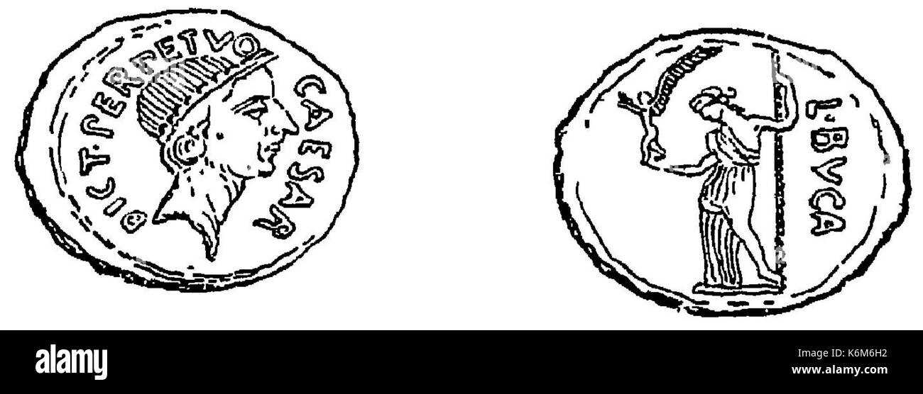 Coin of Caesar, 4 Stock Photo - Alamy