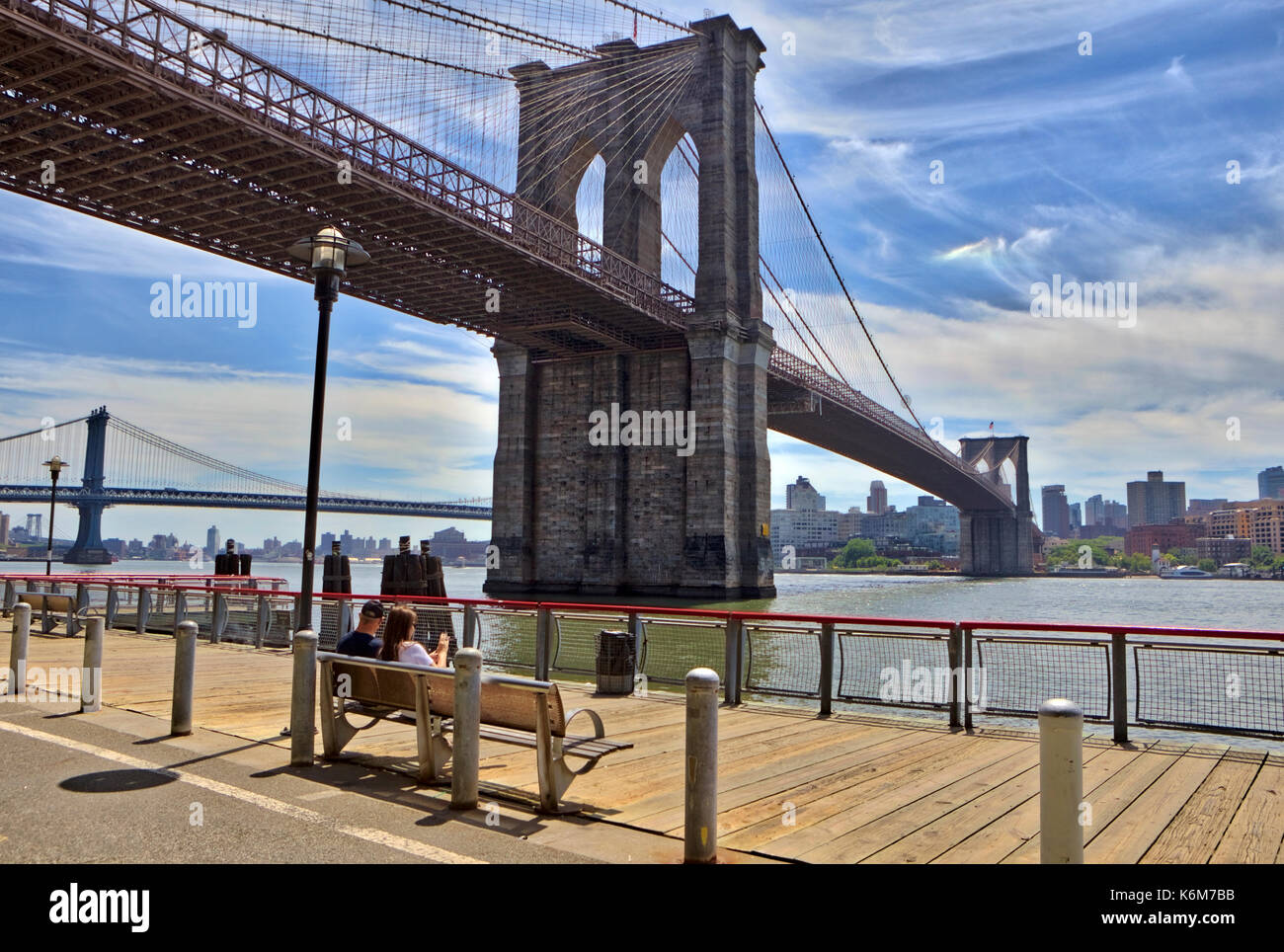 Brooklyn Bridge Bench Stock Photos & Brooklyn Bridge Bench Stock Images ...