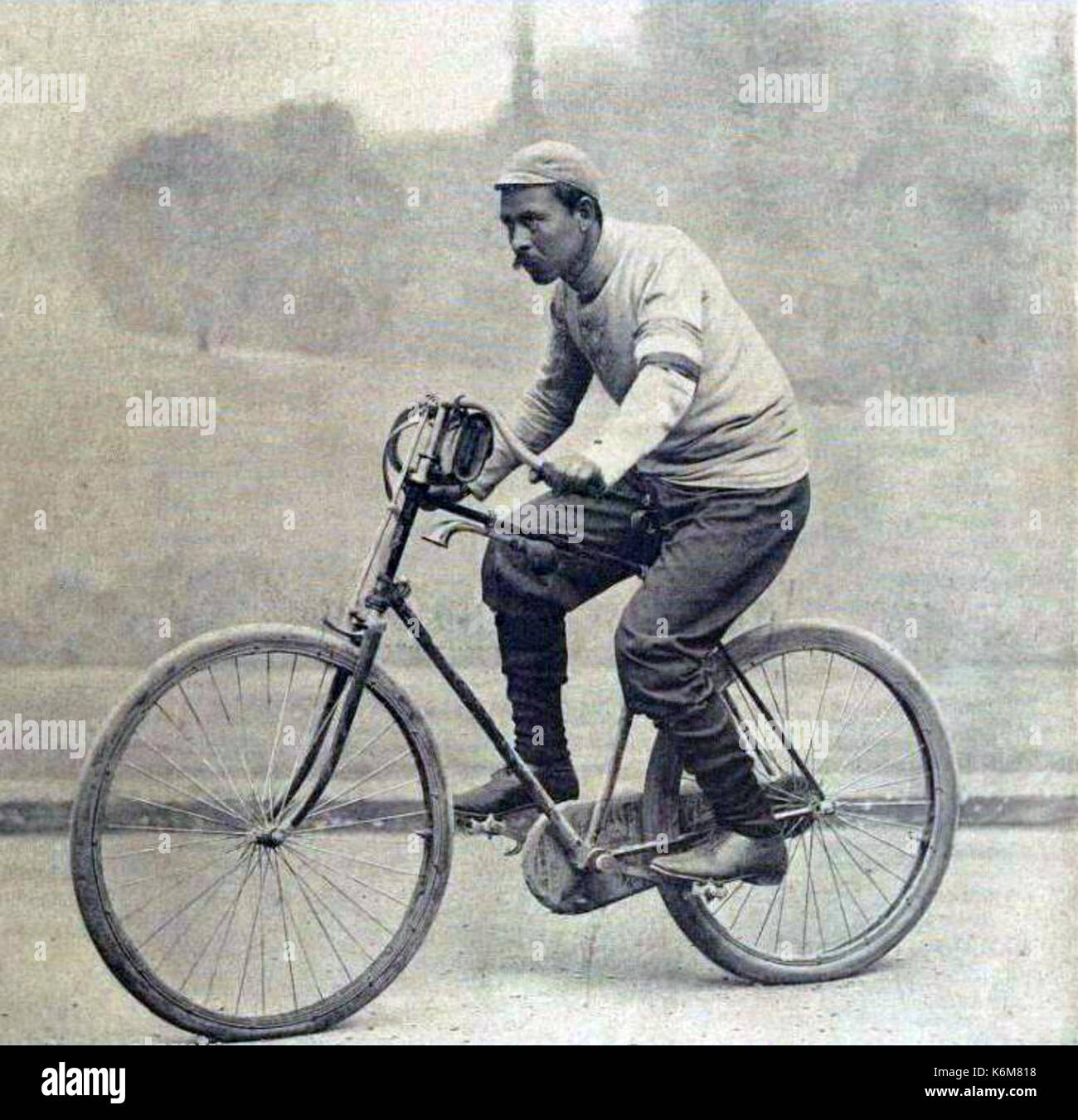 Charles Terront en 1891 Stock Photo - Alamy