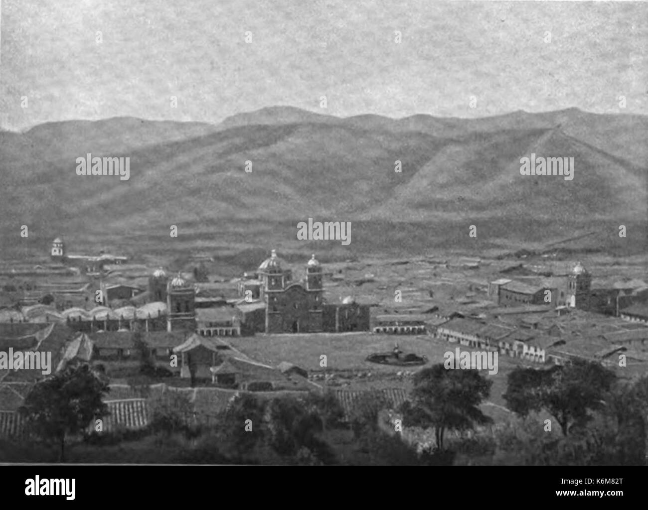 Map of cusco Black and White Stock Photos & Images - Alamy