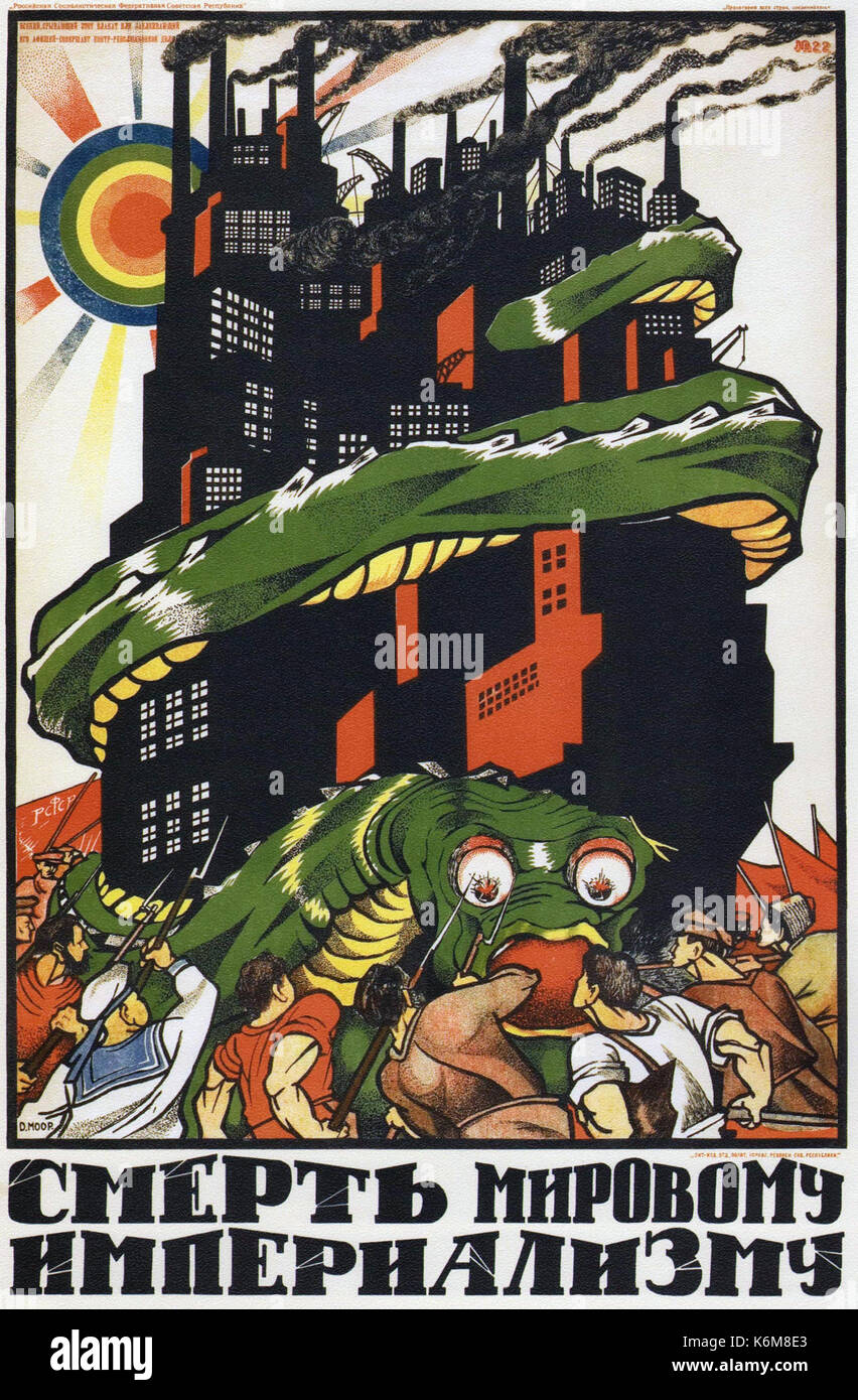 Imperialism poster hi-res stock photography and images - Alamy