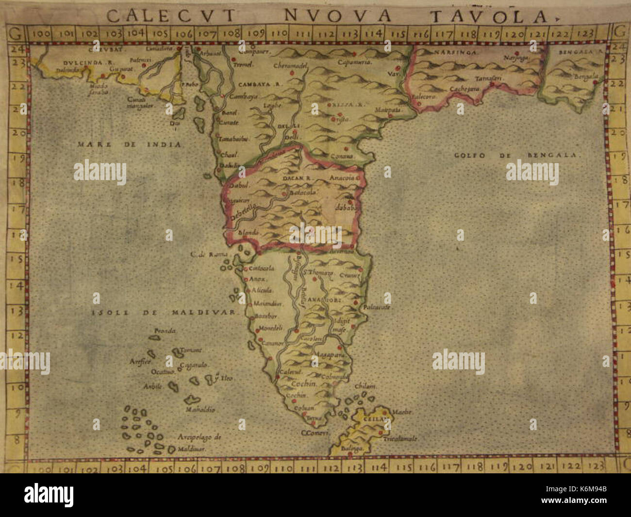 Calecut Nuova Tavola Stock Photo - Alamy