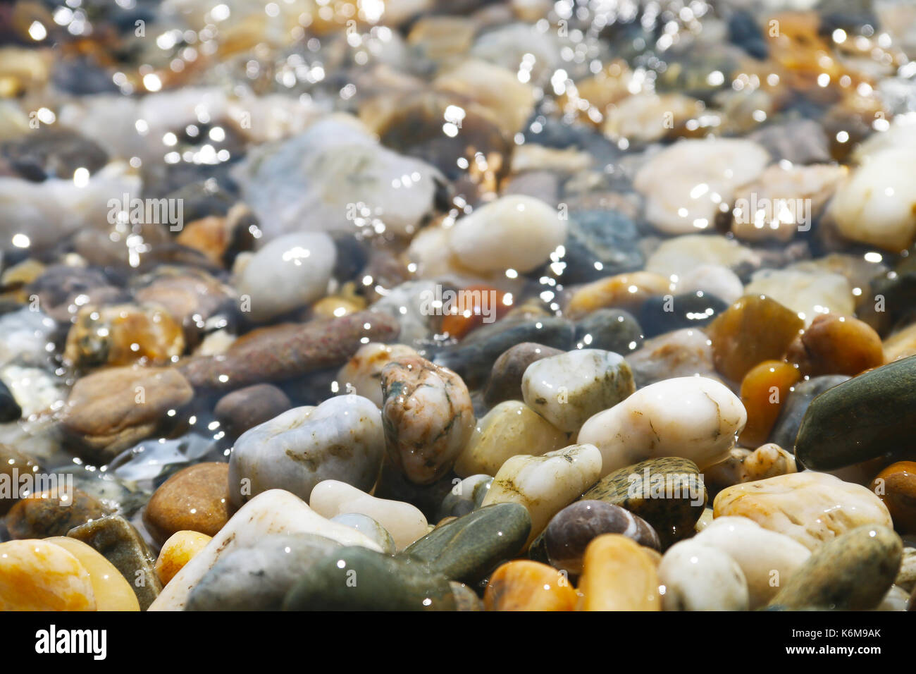 Multi coloured pebbles hi-res stock photography and images - Alamy