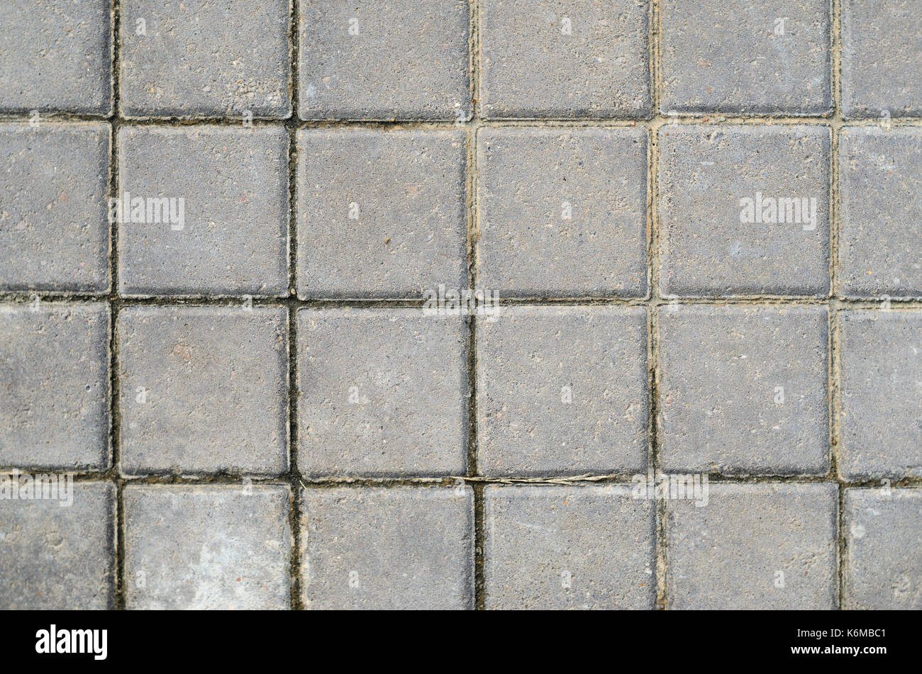 Gray Concrete Square Paving Stone Texture. Landscaping background ...