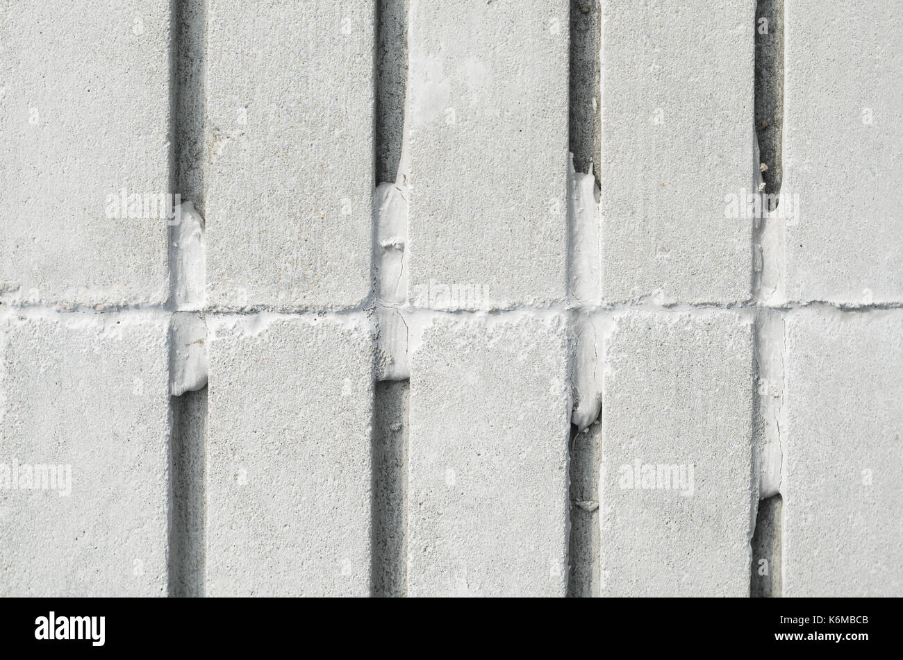 Concrete Tiles for Paving and Finishing with Parallel Grooves. Texture ...
