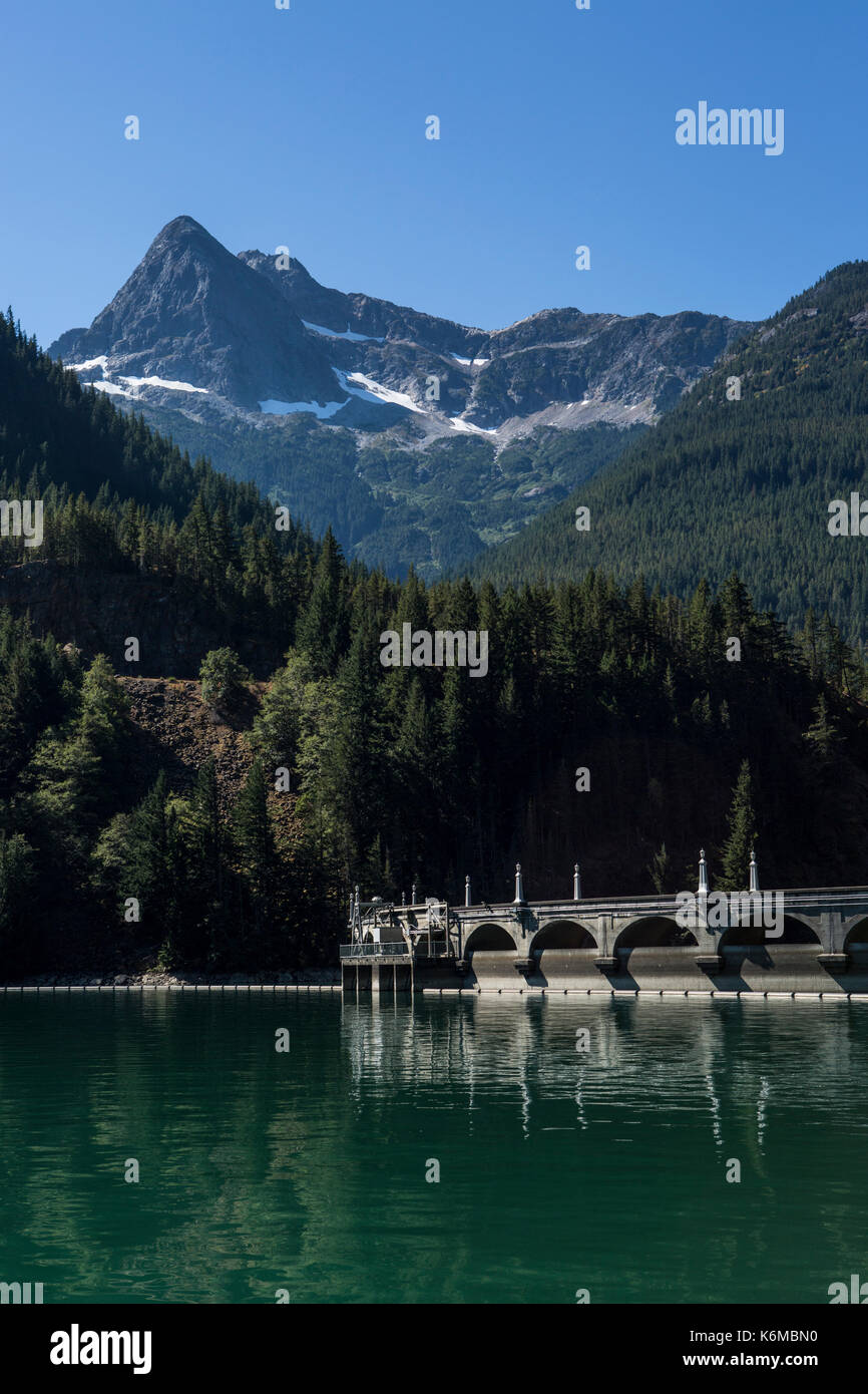 Diablo Lake in Washington State Stock Photo - Alamy