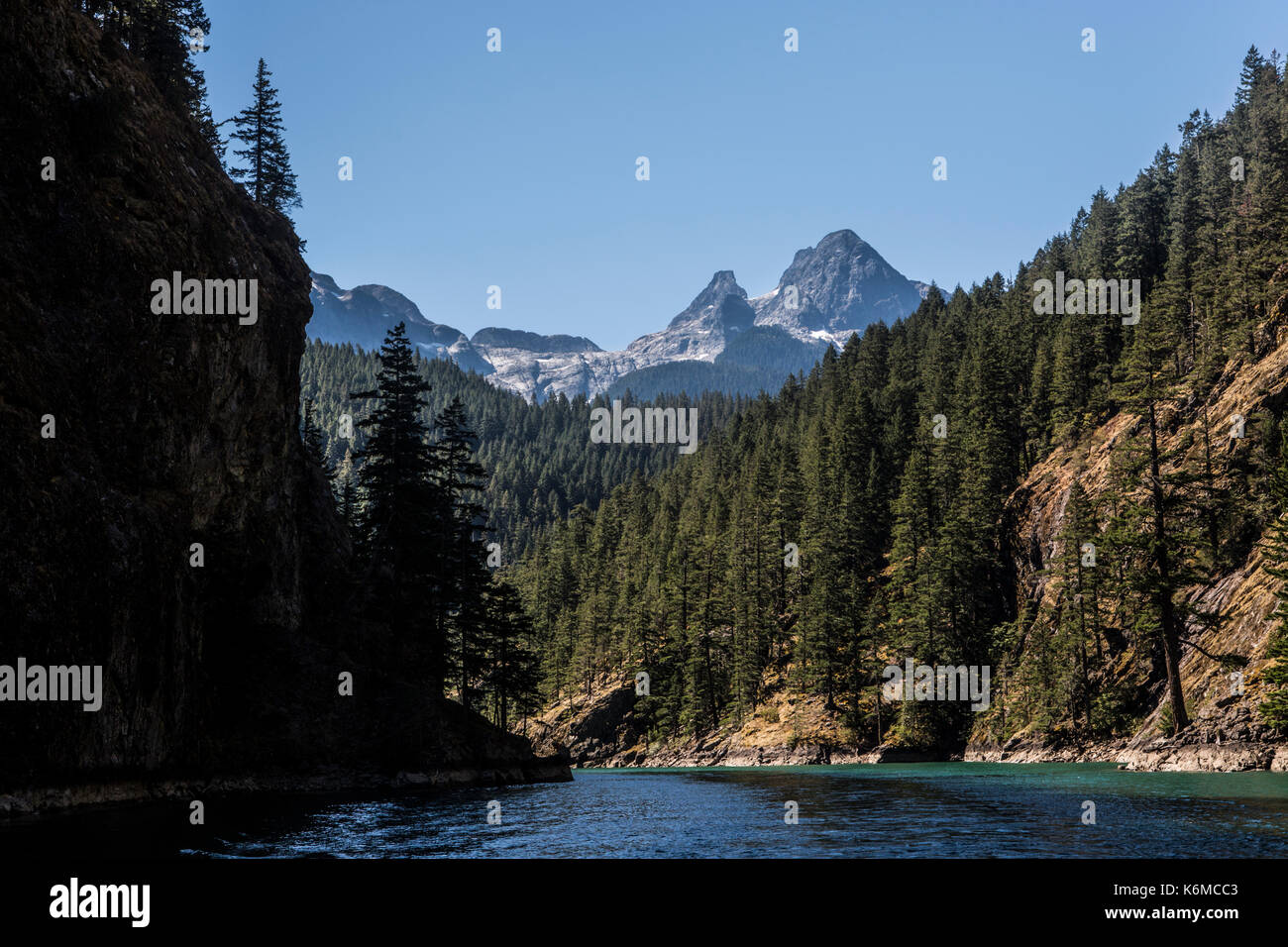 Ross lake diablo lake hi-res stock photography and images - Alamy