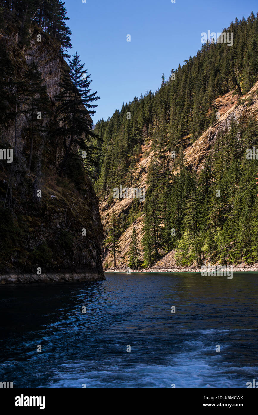 Diablo Lake in Washington State Stock Photo - Alamy