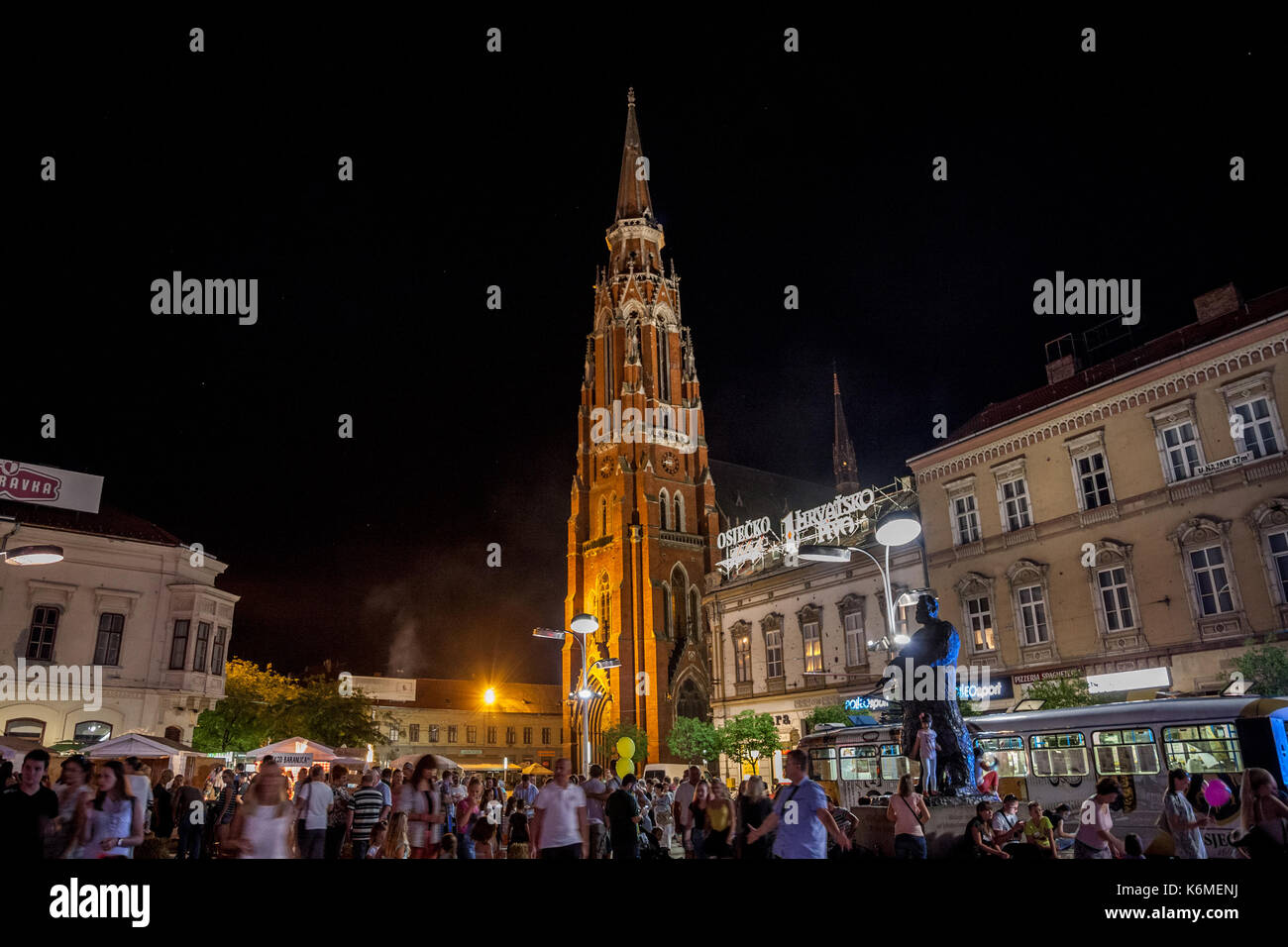 Osijek church hi-res stock photography and images - Alamy