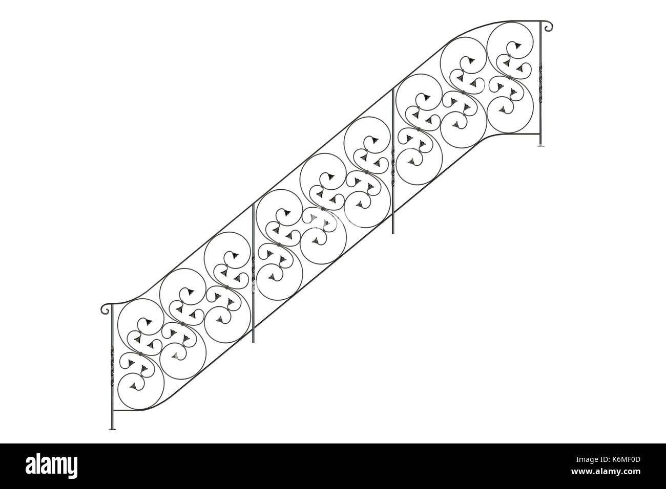 Hand rails and stairs Cut Out Stock Images & Pictures - Alamy