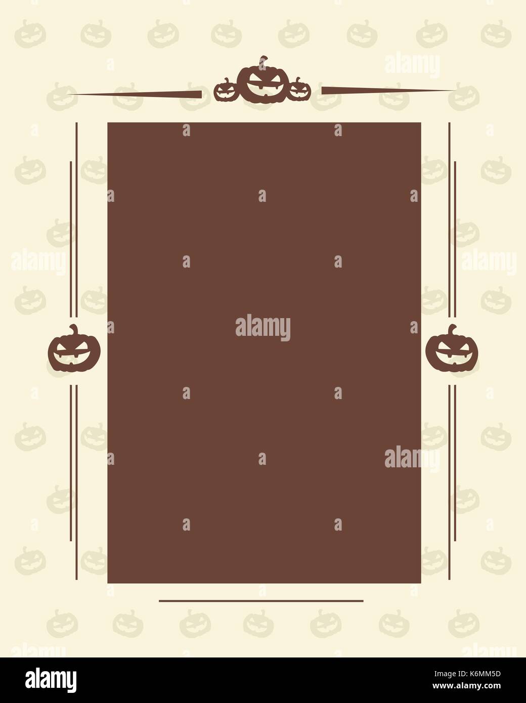 Style frame for Halloween theme Stock Vector Image & Art - Alamy