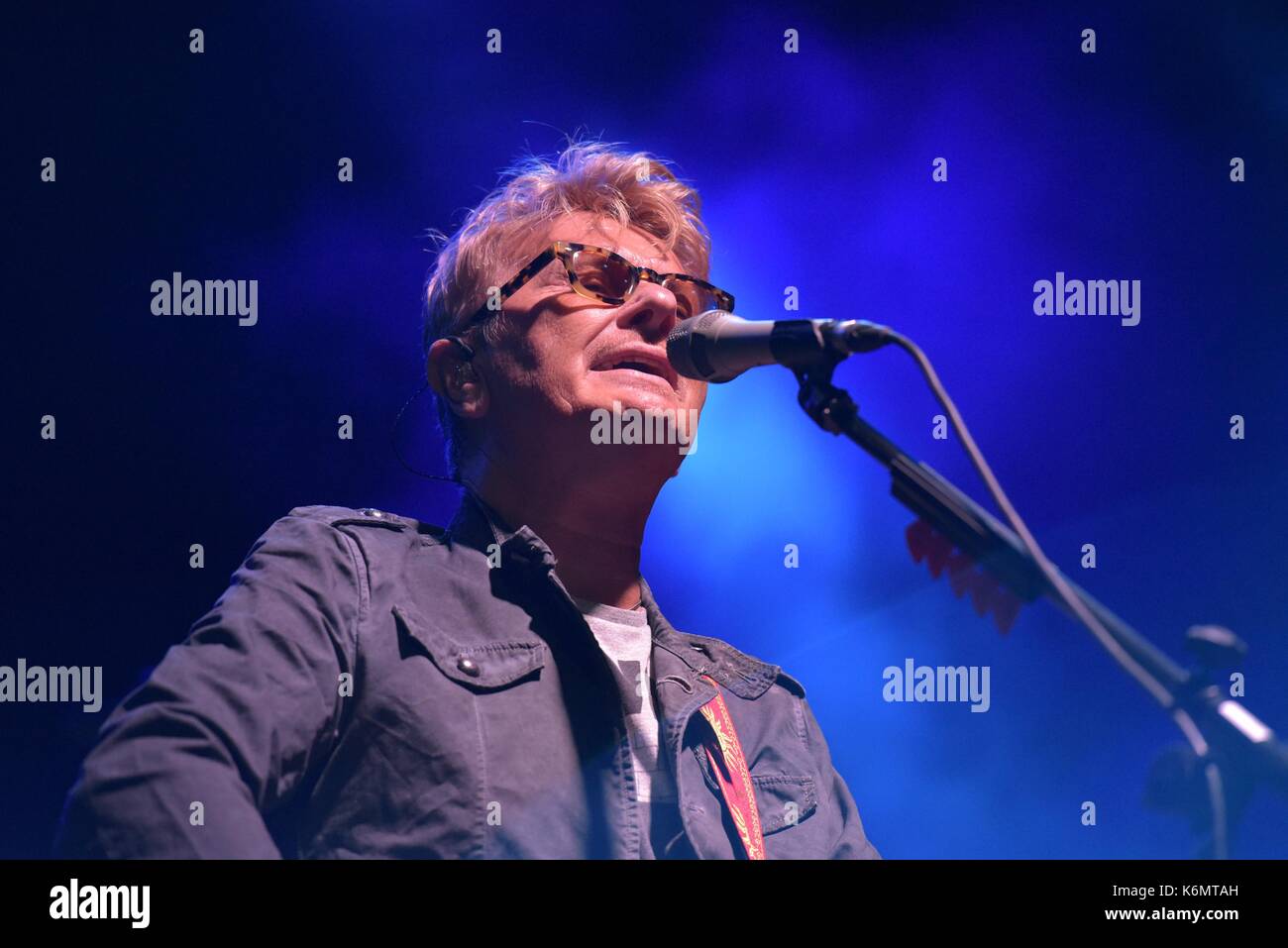 Naples, Italy. 12th Sep, 2017. Rosalino Cellamare aka Ron performing ...