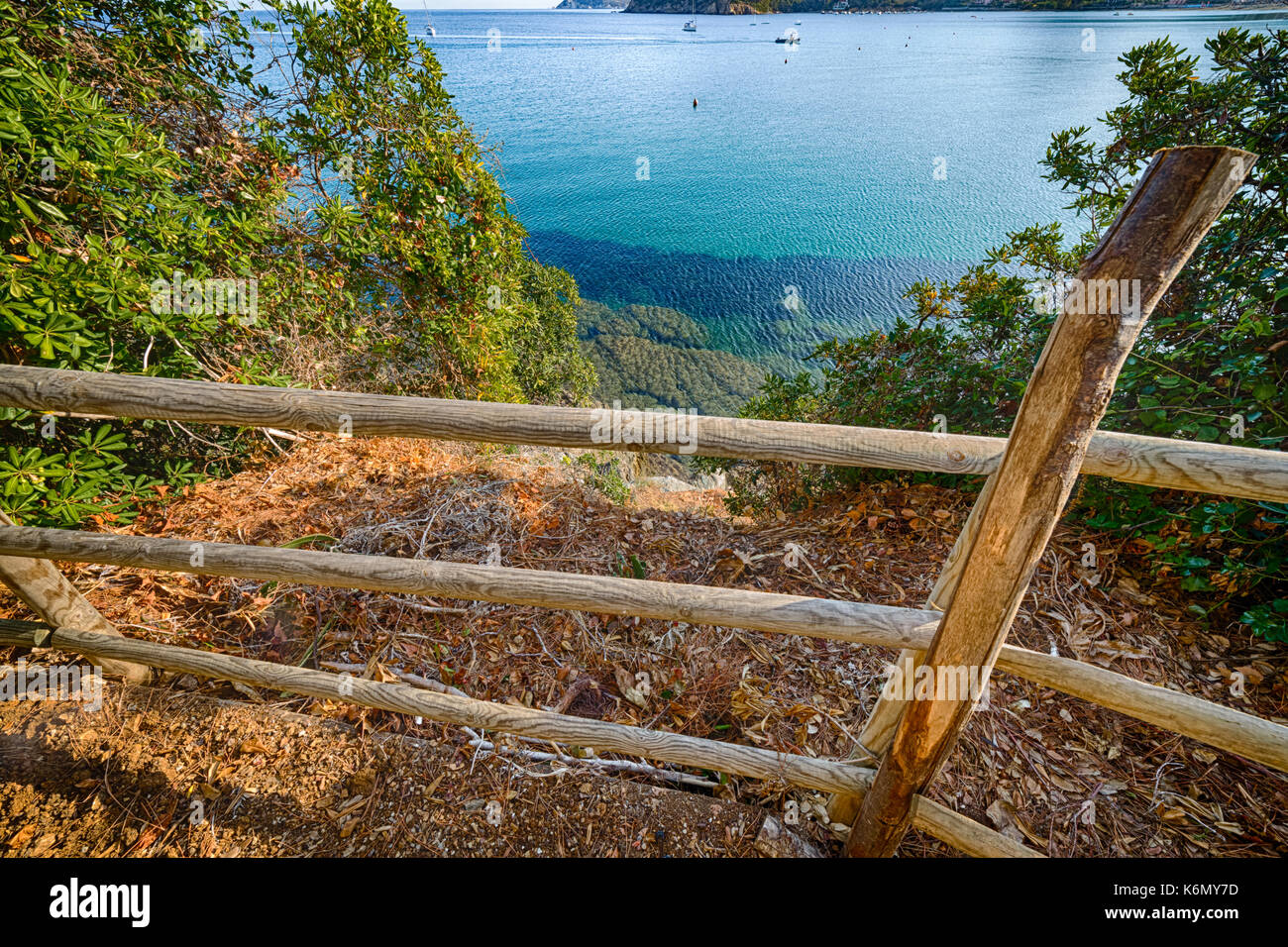 Fence overlooking hi-res stock photography and images - Alamy