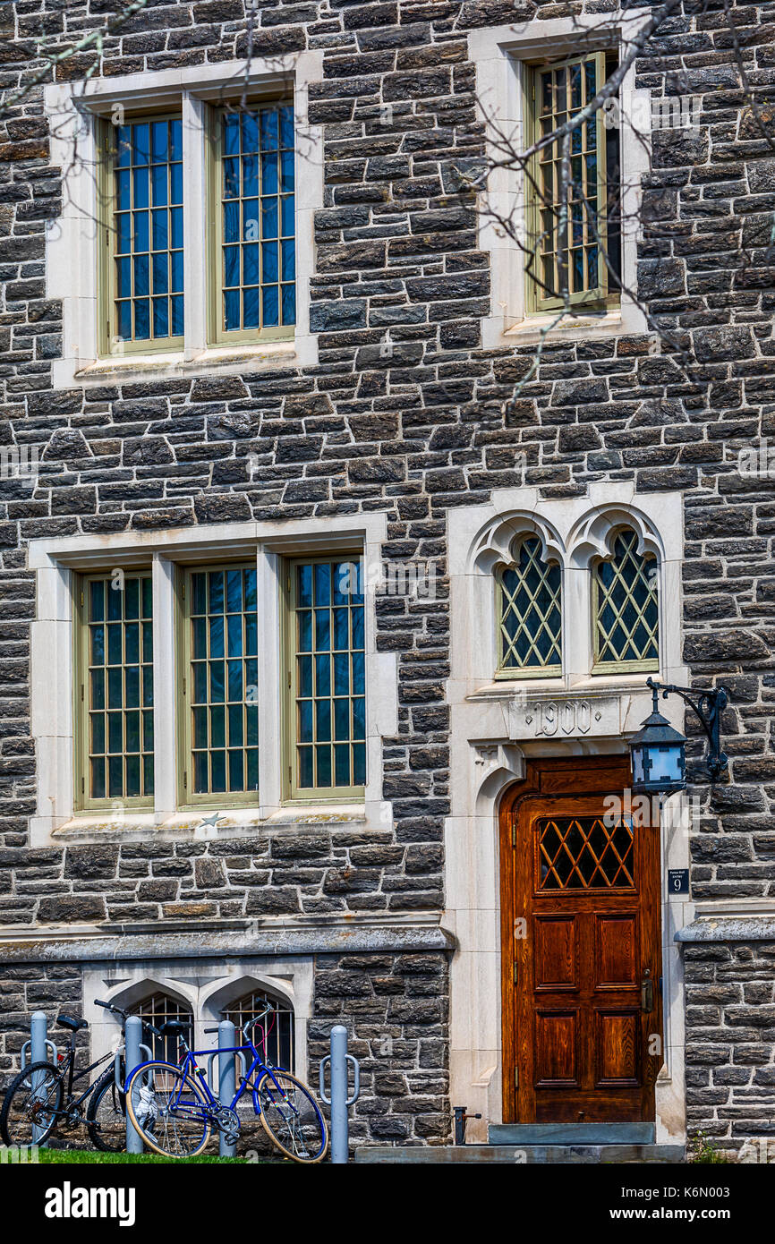 Princeton University Patton Hall No 9 - Exterior view of of windows ...