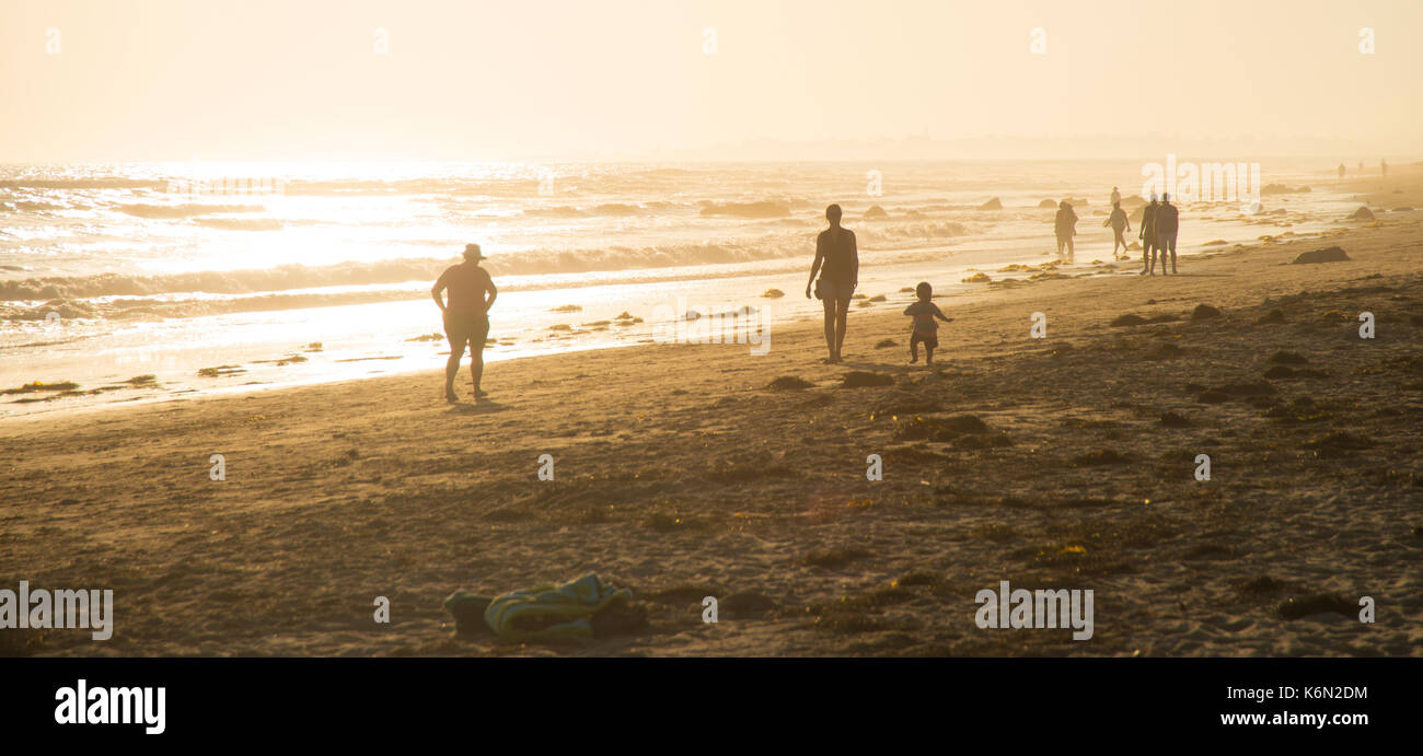Generations On the Beach Stock Photo - Alamy