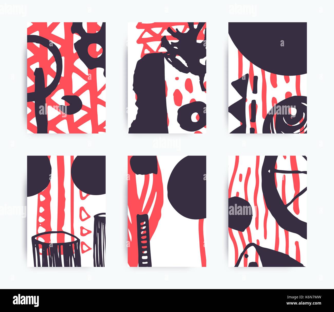 Handmade business card Stock Vector Images - Alamy