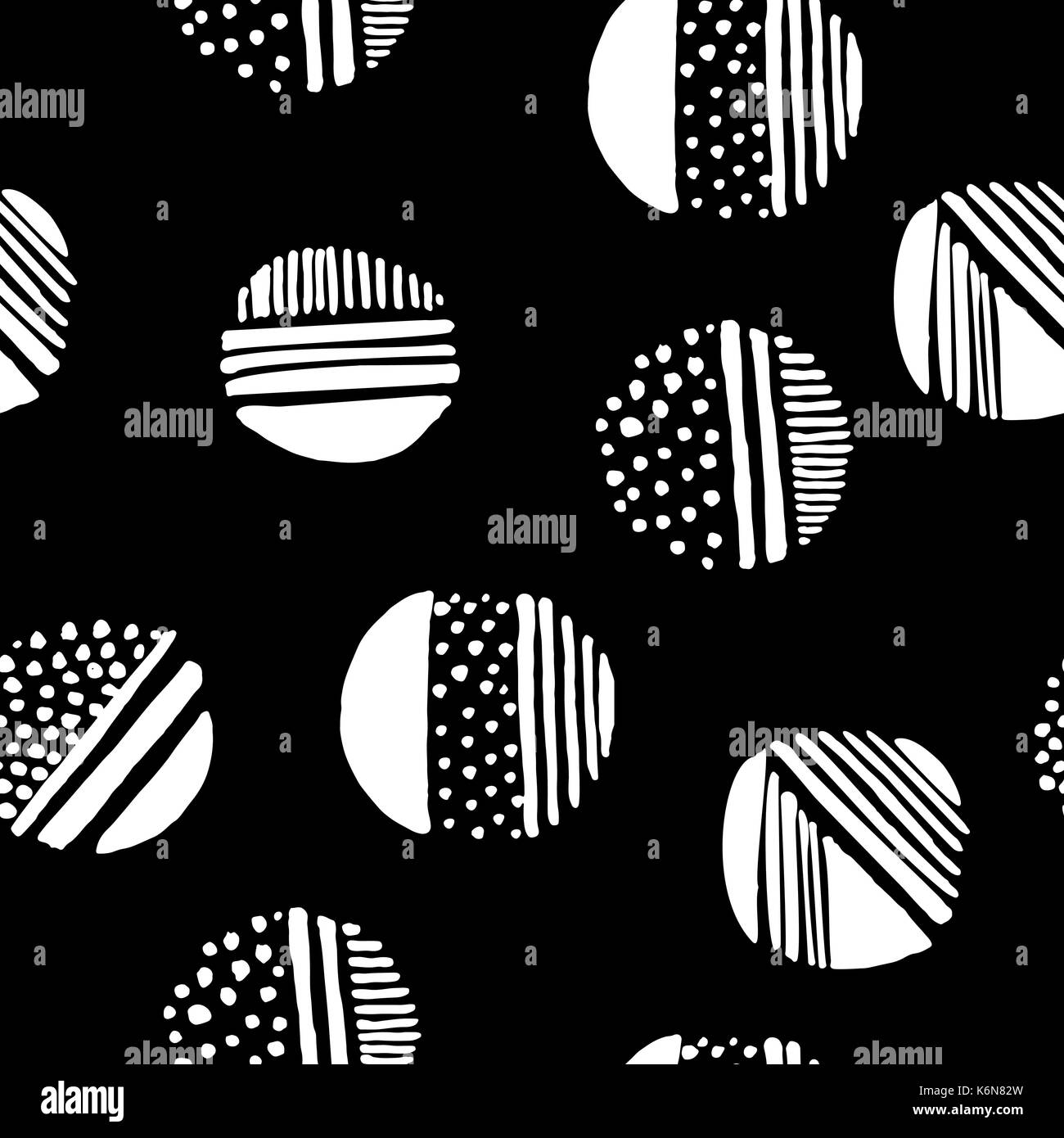 Creative simple pattern made Stock Vector Images - Alamy