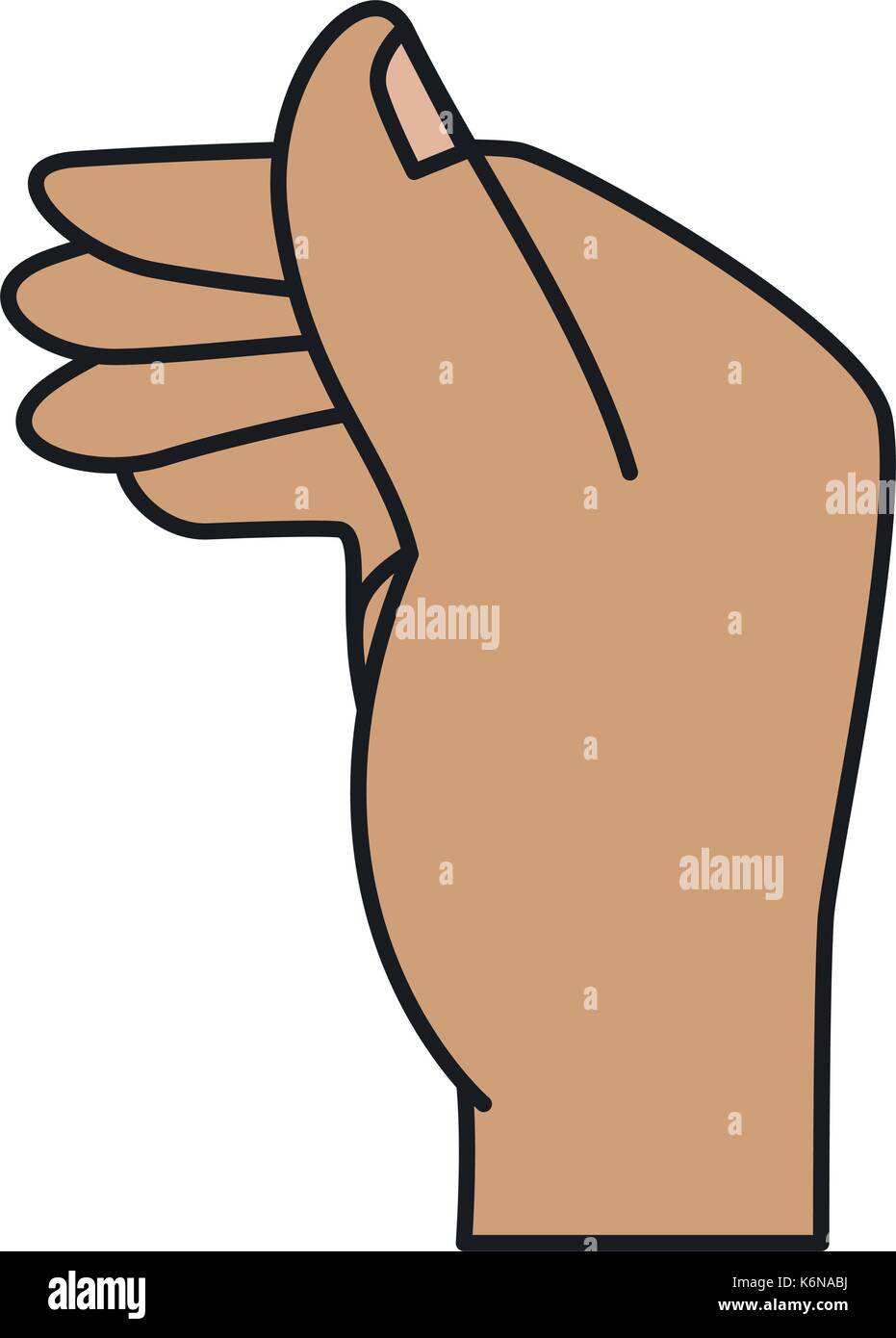 human hand catching icon vector illustration design Stock Vector Image ...