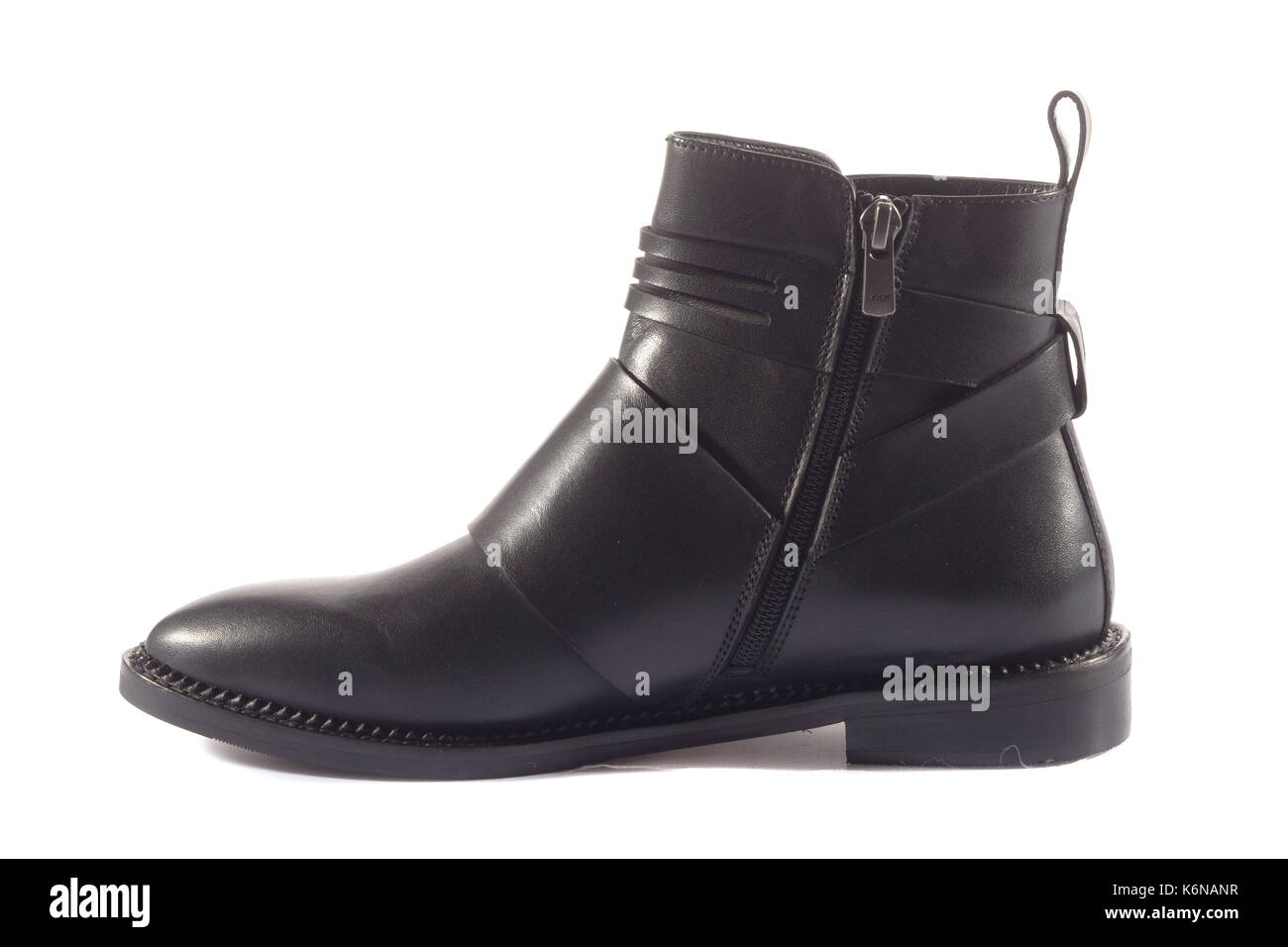 Women's boots on a white background. Spring Stock Photo - Alamy