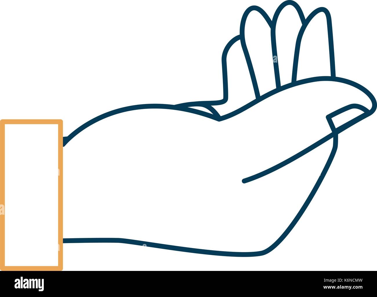 human hand receiving icon Stock Vector Image & Art - Alamy