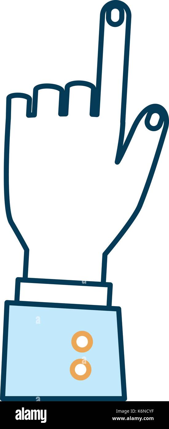 human hand touching icon Stock Vector Image & Art - Alamy