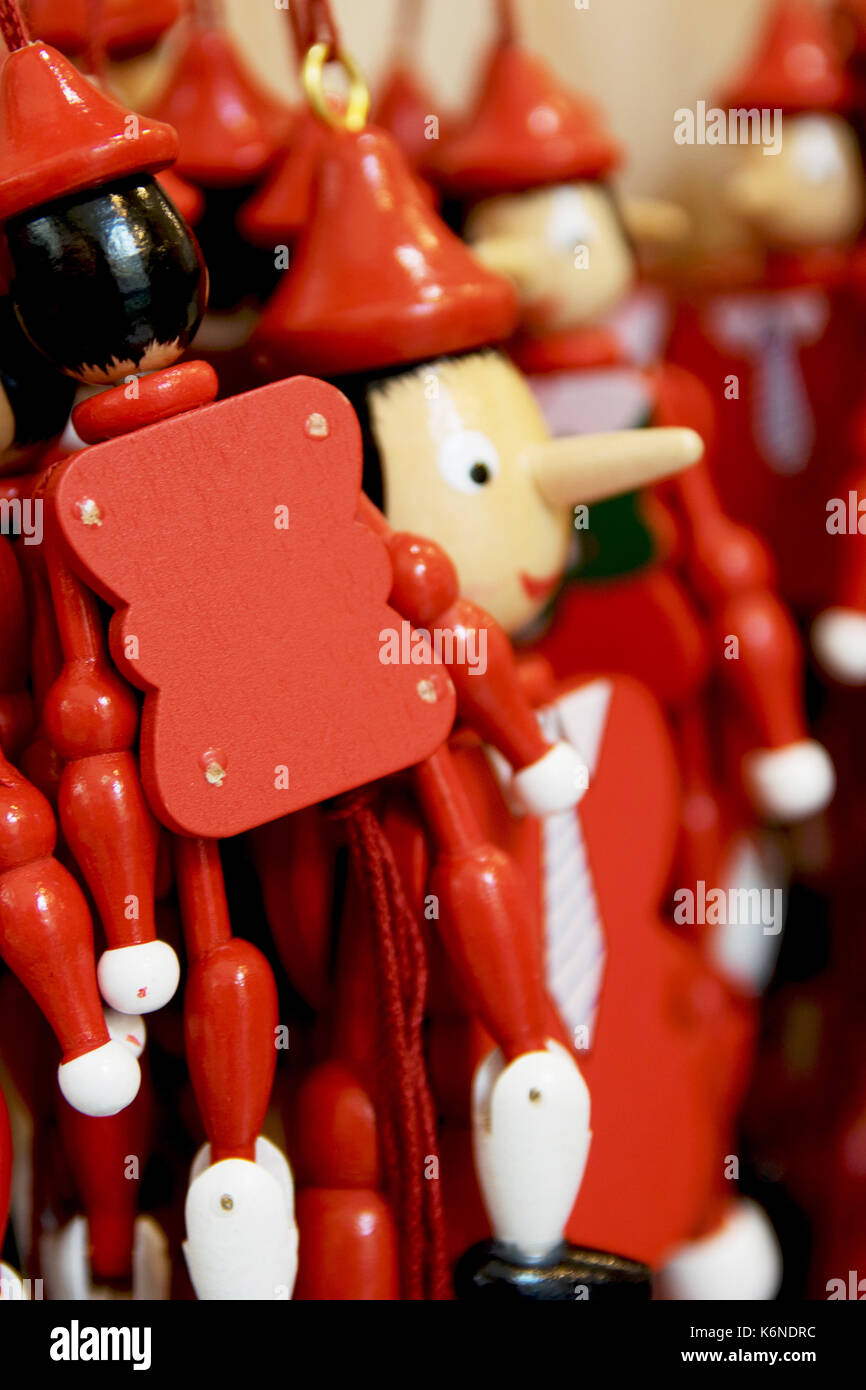 Pinocchio toys hi-res stock photography and images - Alamy