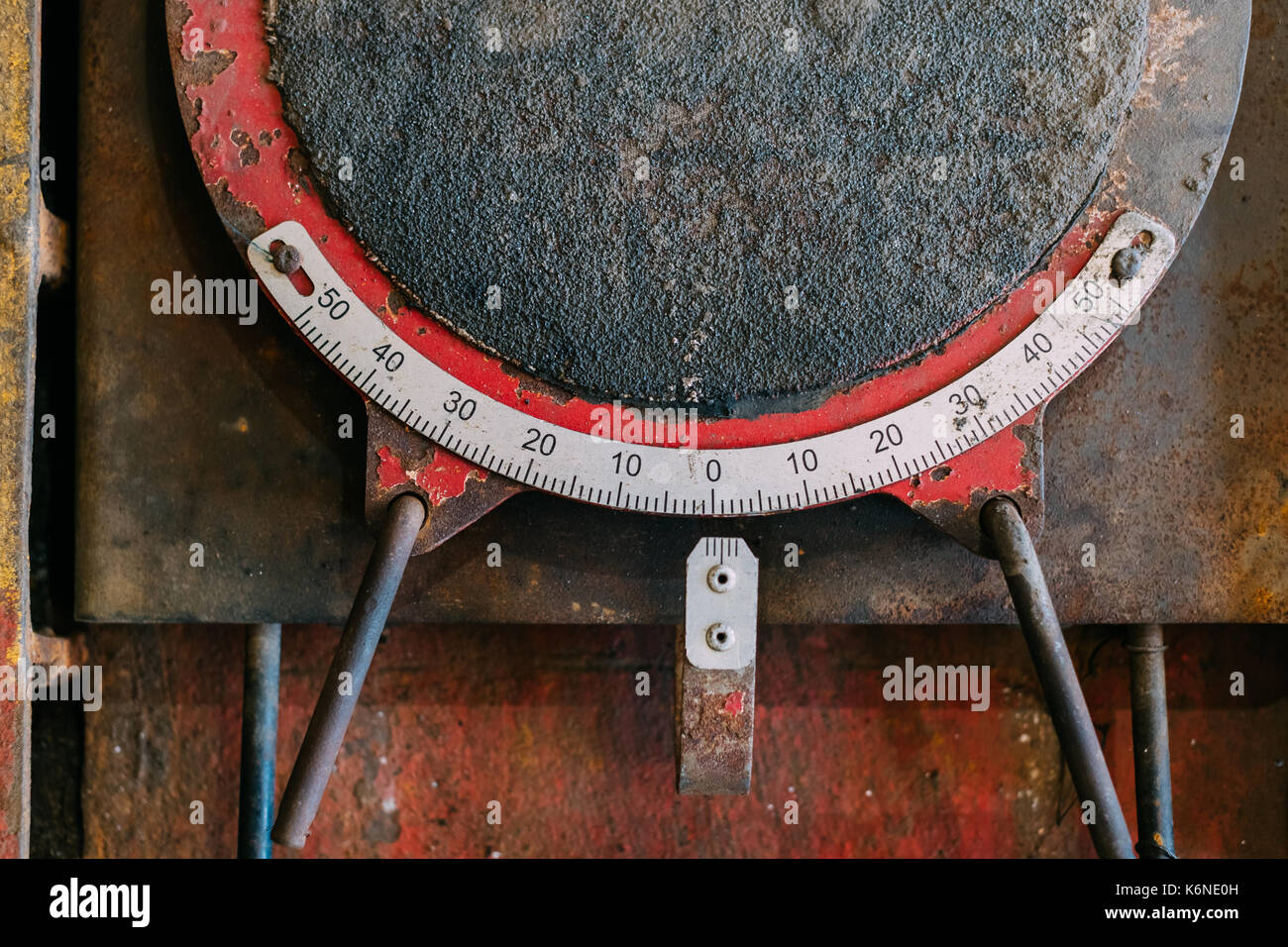 Old and mechanical instrument for measuring Stock Photo - Alamy