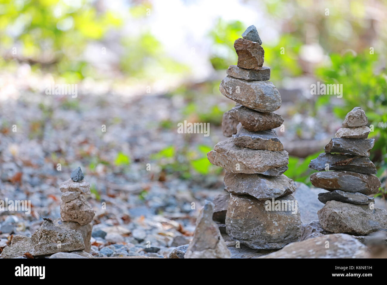 Small stack rocks in forest hi-res stock photography and images - Alamy