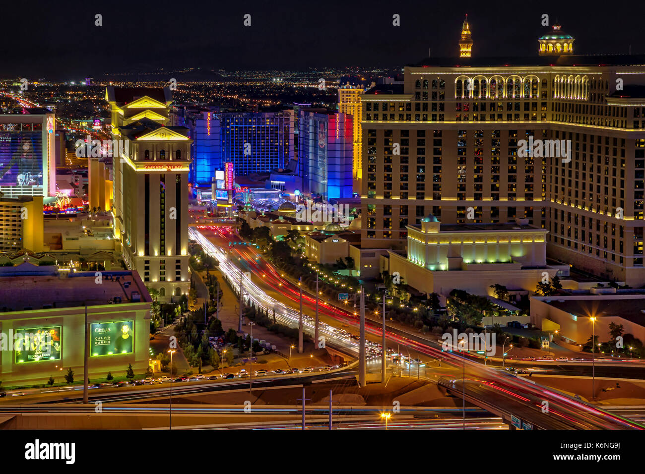 Las vegas strip aerial hi-res stock photography and images - Alamy