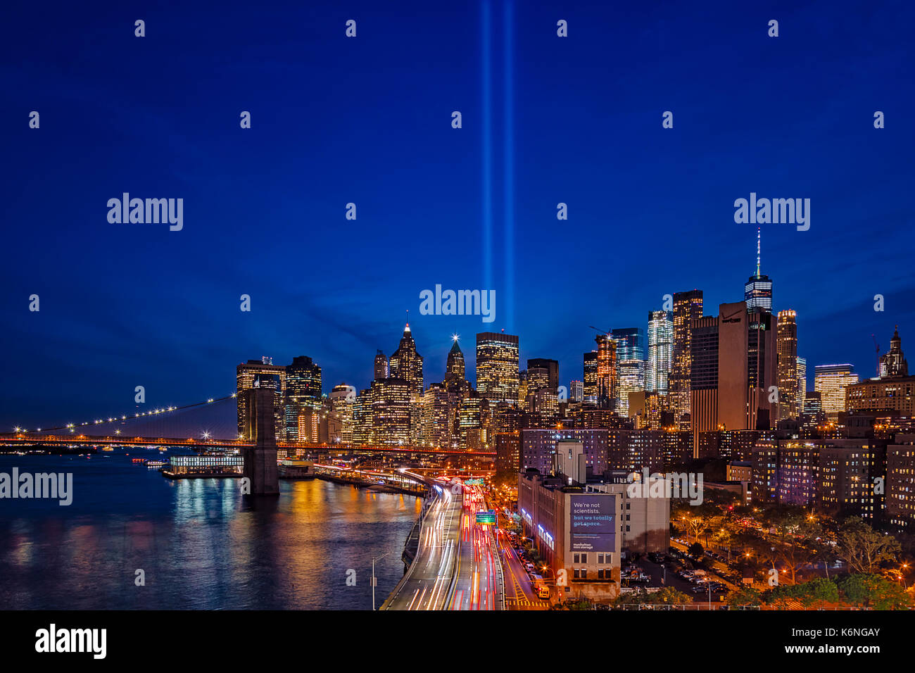 911 memorial new york aerial hi-res stock photography and images - Alamy
