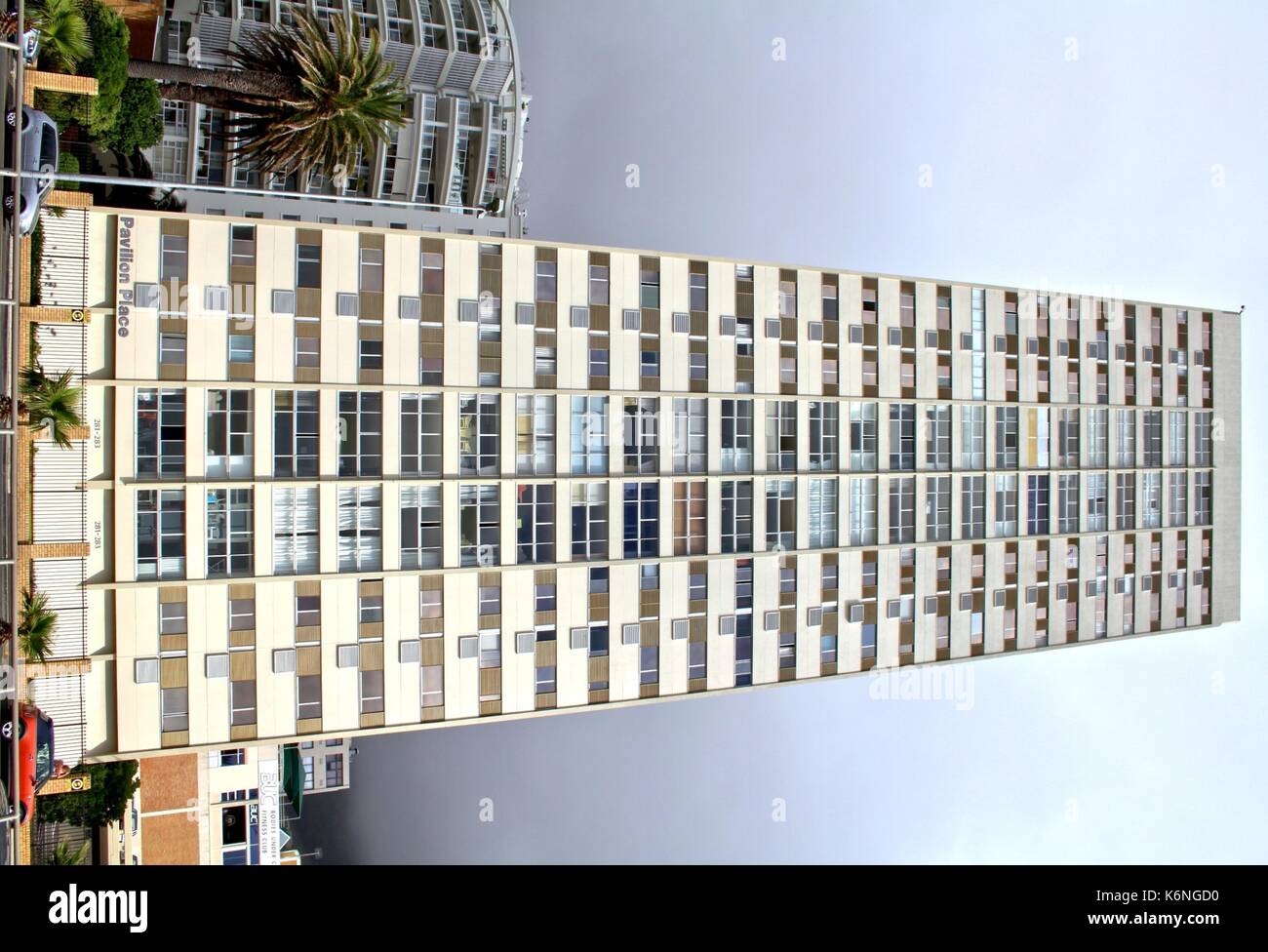 Pavilion place apartment block hi-res stock photography and images - Alamy