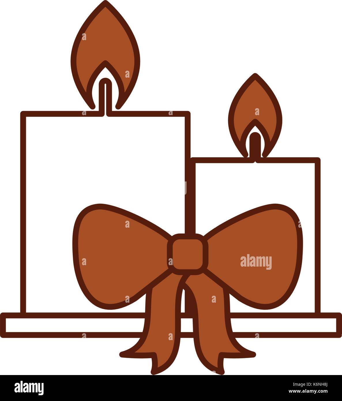 Ribbon burning Stock Vector Images - Alamy