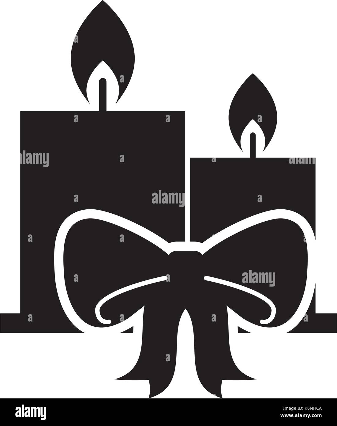 Ribbon burning Stock Vector Images - Alamy